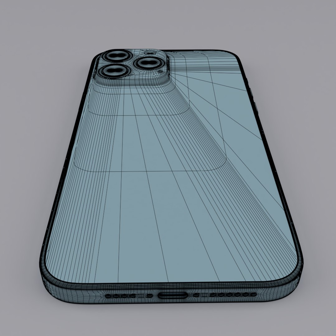 3D Model Apple IPhone 13 Pro Max Grey - TurboSquid 1888158