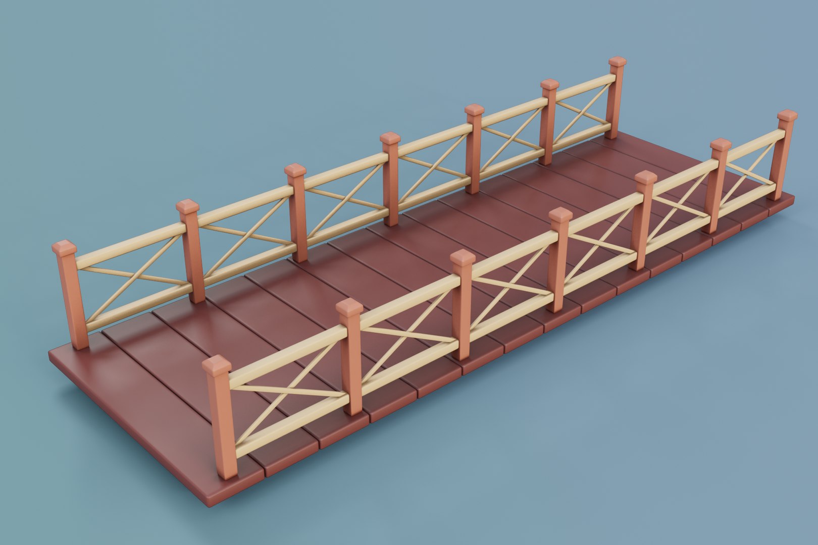 Cartoon Bridges Collection 3D Model - TurboSquid 2394888