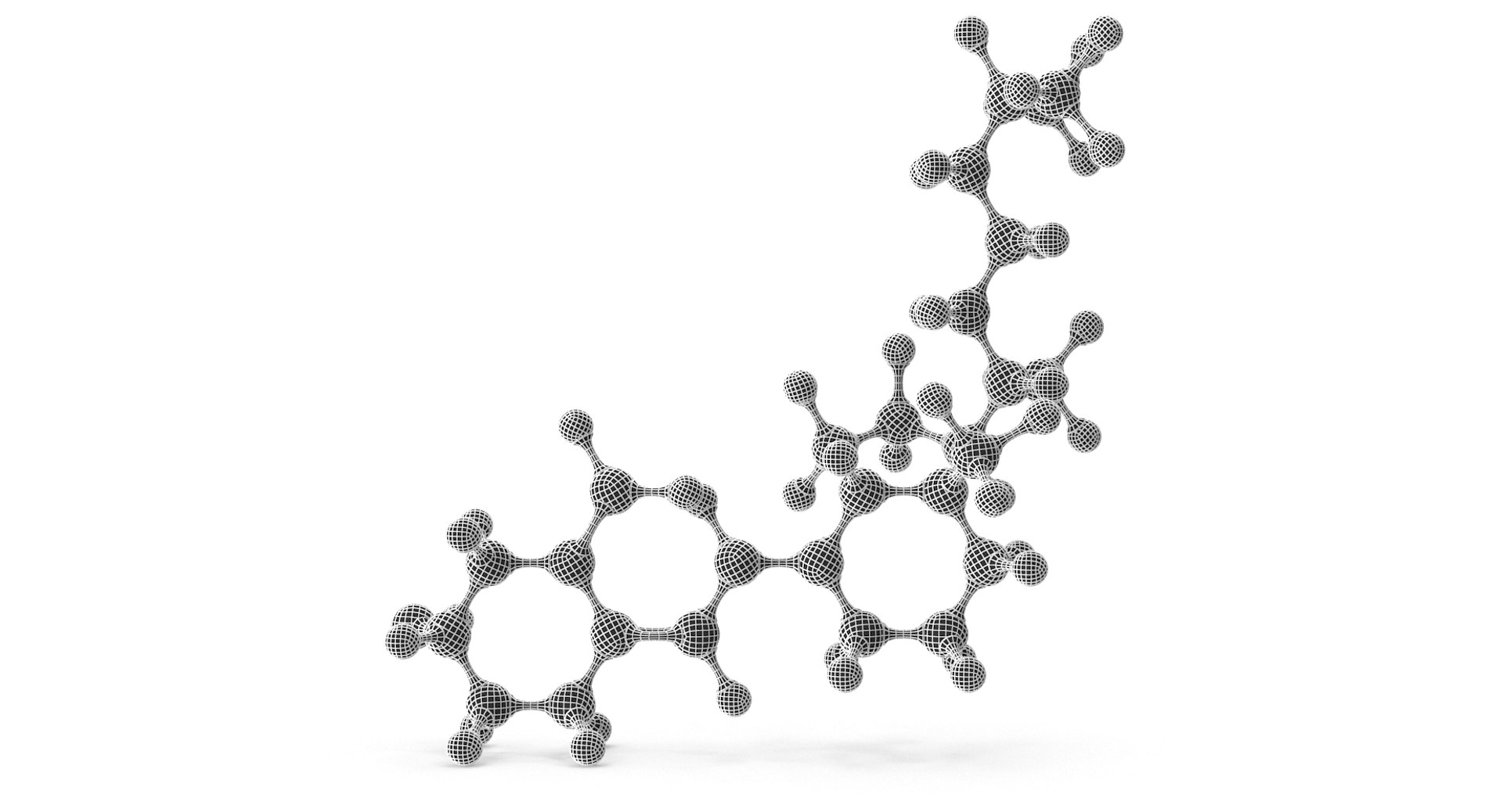 Cholecalciferol molecular d model - TurboSquid 1293000