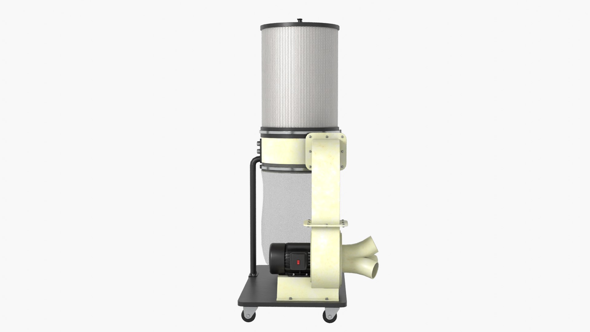 3D Canister Dust Collector model - TurboSquid 1932349