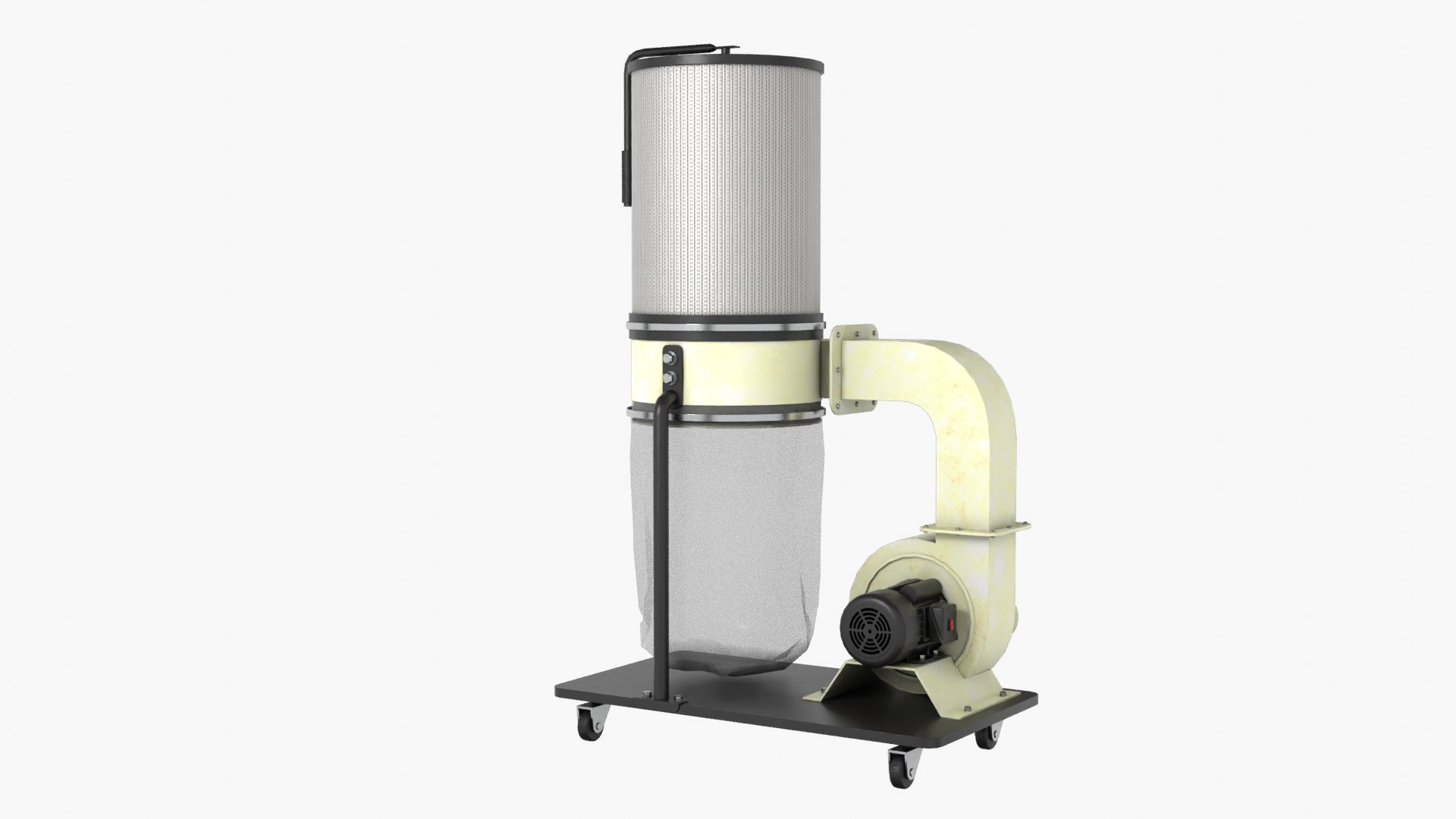 3D Canister Dust Collector model - TurboSquid 1932349