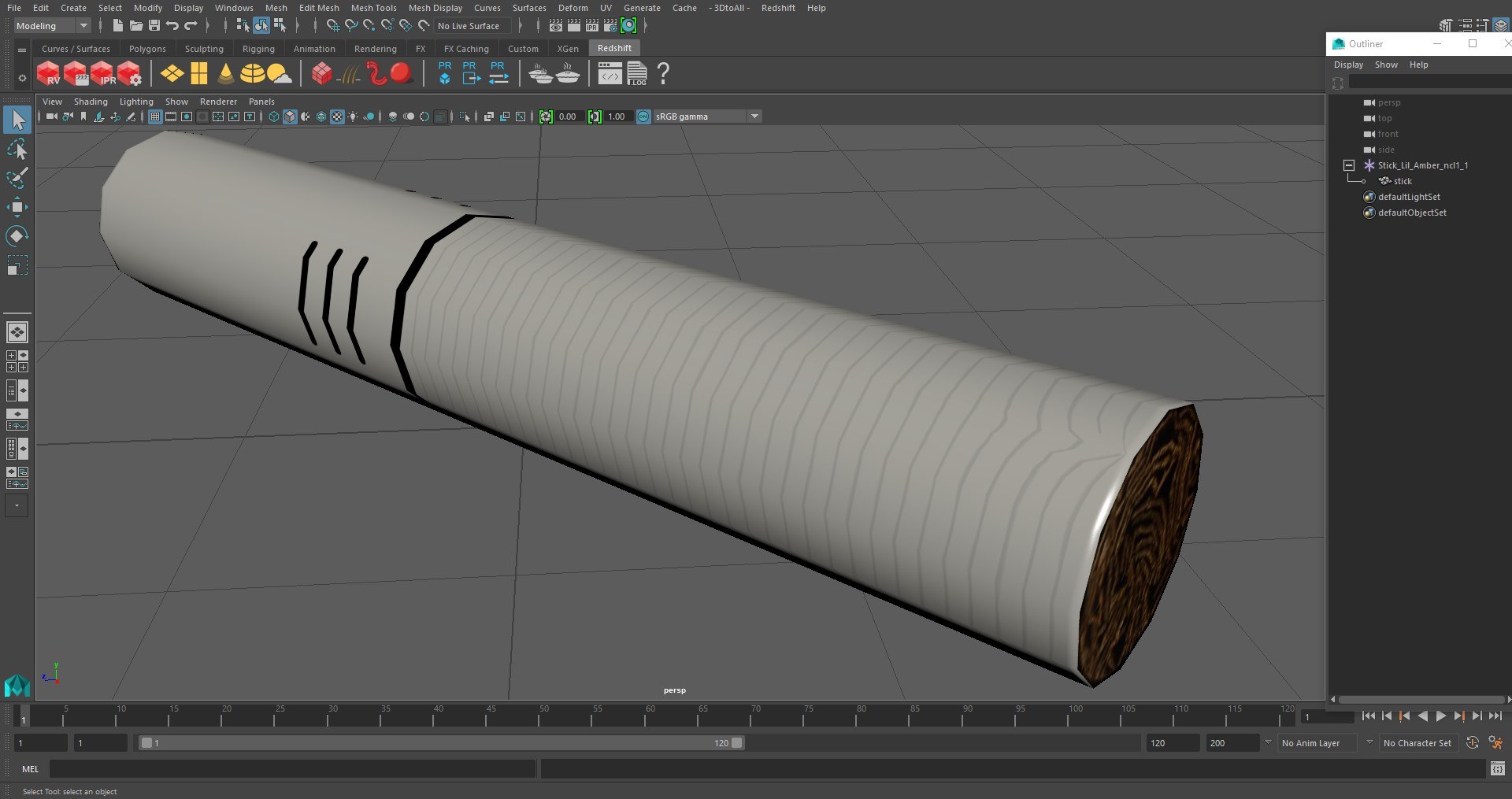 Stick Lil Amber Model - TurboSquid 2139440