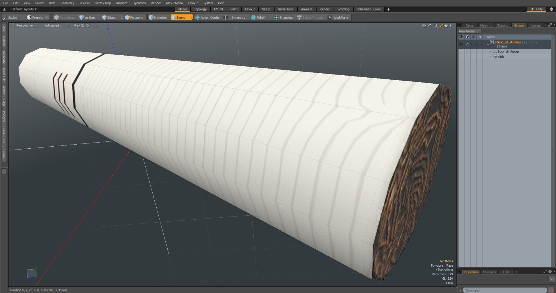 Stick Lil Amber Model - TurboSquid 2139440