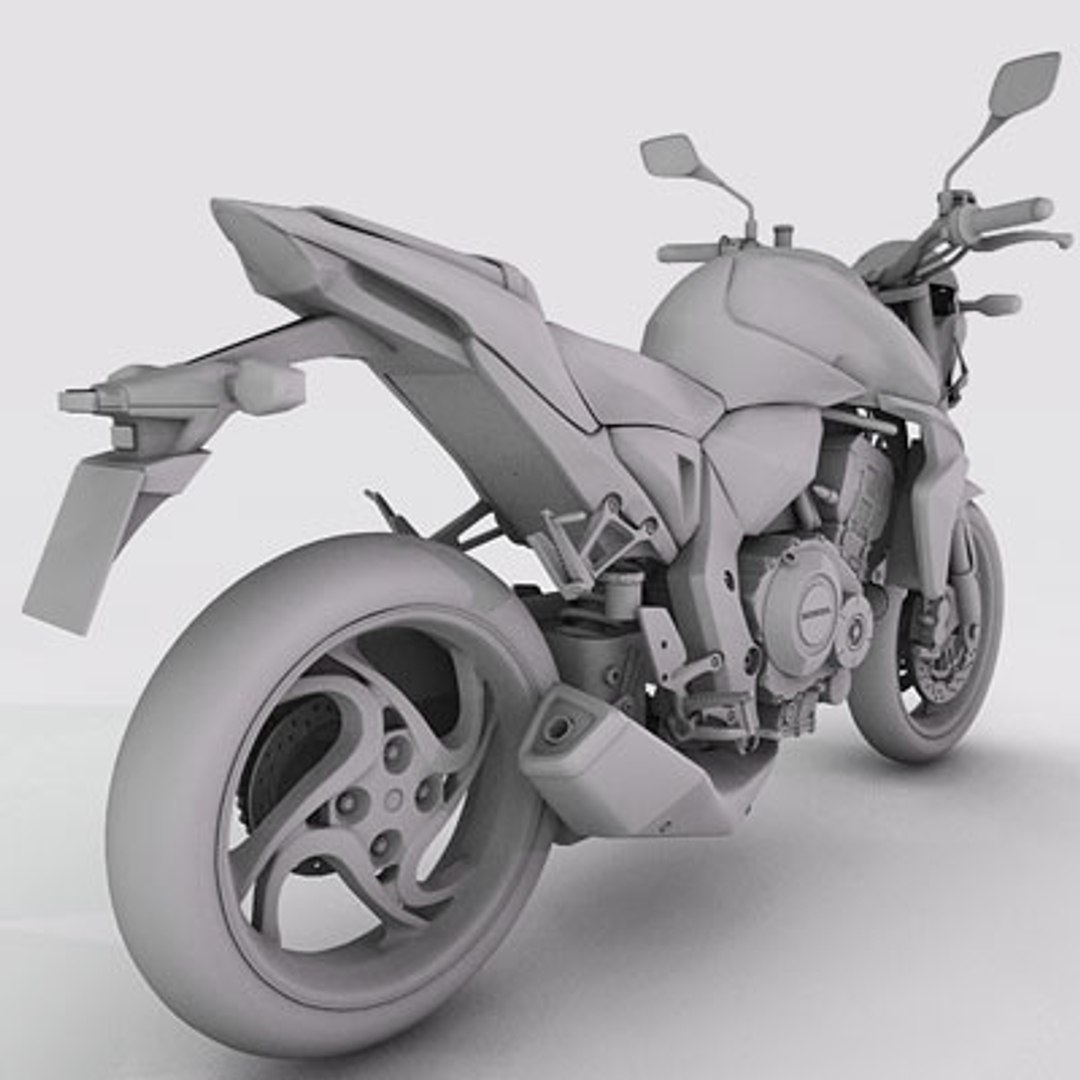 Honda Cb 1000 R 3d C4d