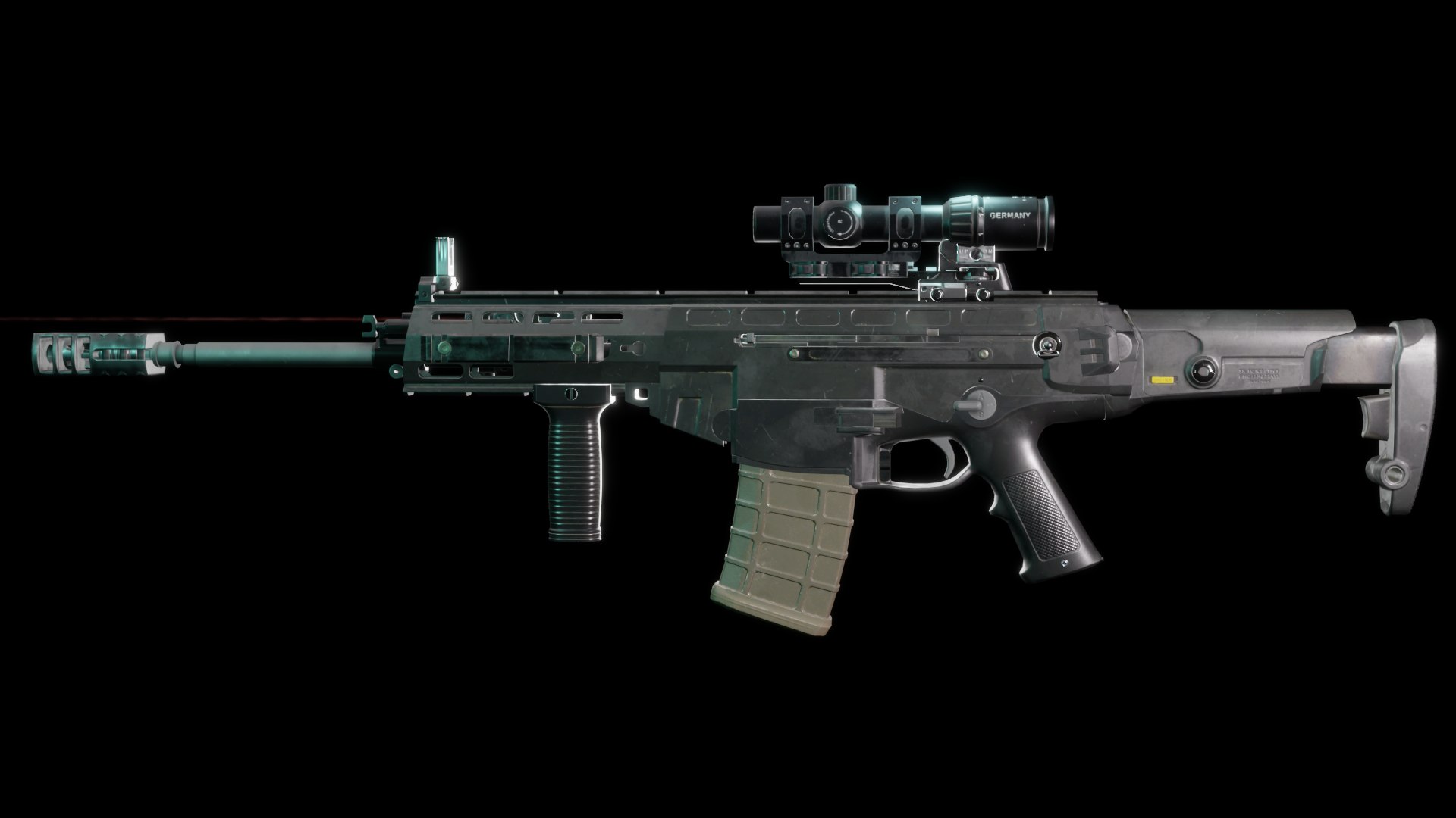 ARX200 Assault Rifle 3D Model - TurboSquid 2189681