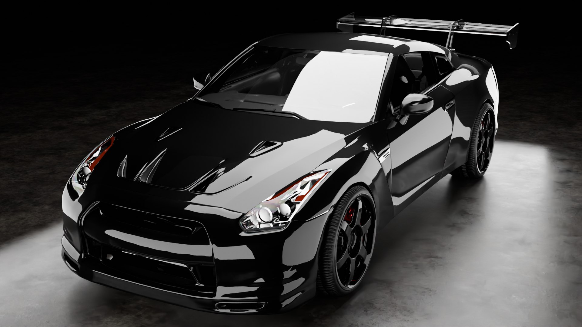 modelo 3d Nissan GTR - TurboSquid 2259120