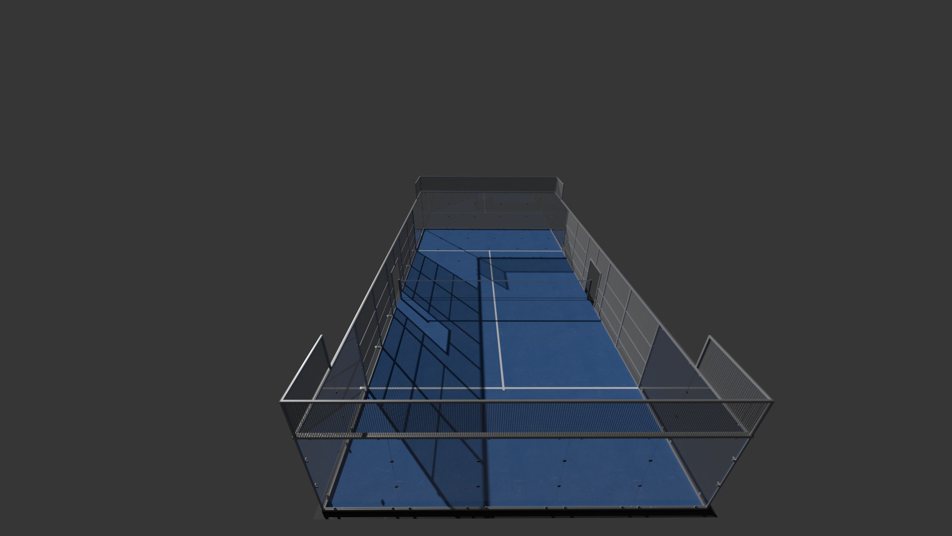 3D Paddle Court - Pista De Padel - TurboSquid 2147756