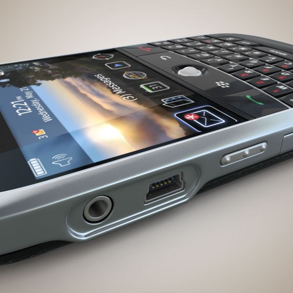 blackberry bold 3d model