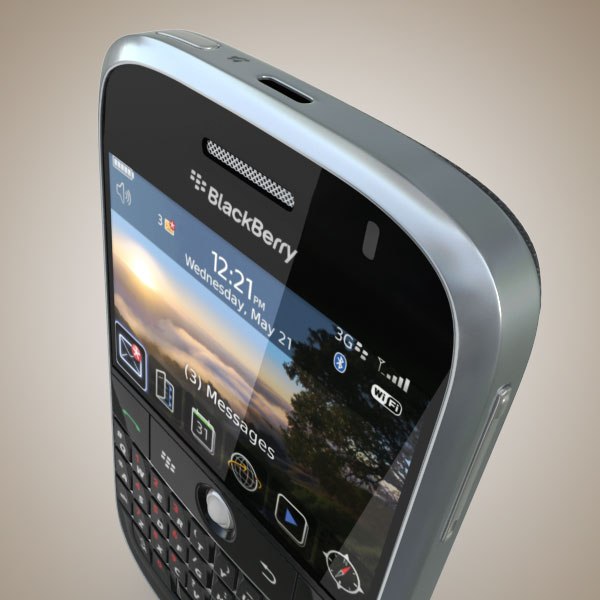 blackberry bold 3d model