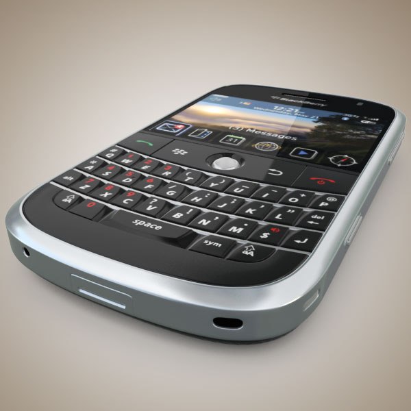 blackberry bold 3d model