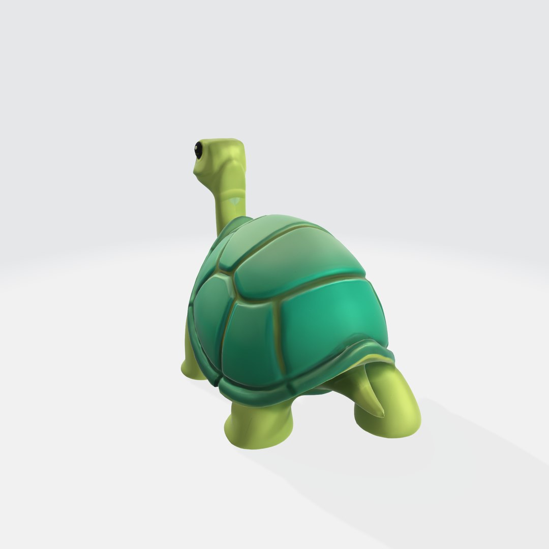 Charming Turtle 3D - TurboSquid 2286304