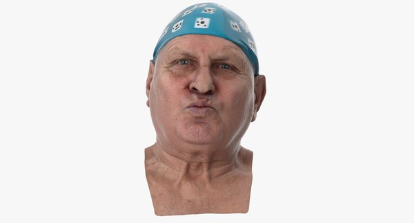 3D model Homer Human Head Lip Pucker AU18 Clean Scan - TurboSquid 1740175