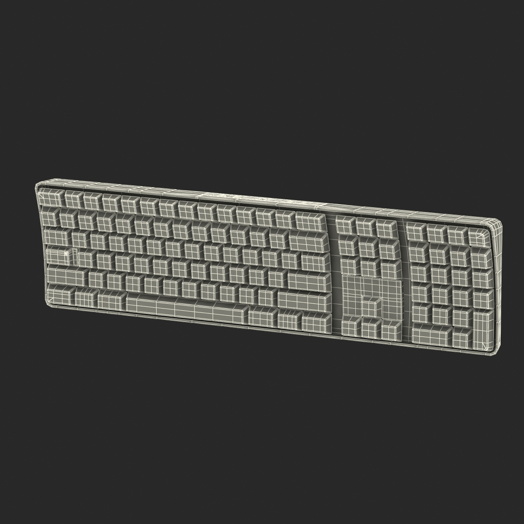 3d Model Of Apple Wireless Keyboard 3