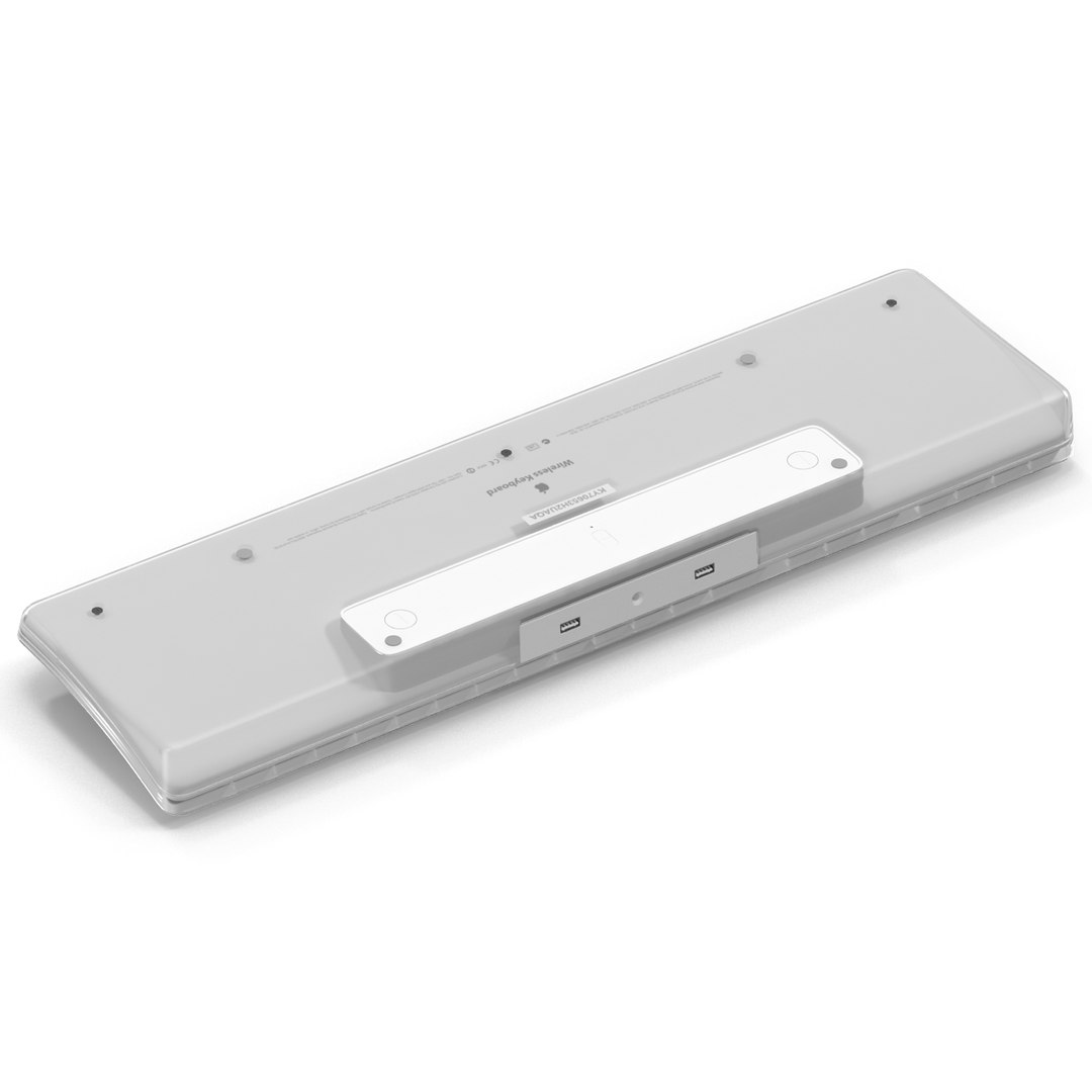 3d Model Of Apple Wireless Keyboard 3