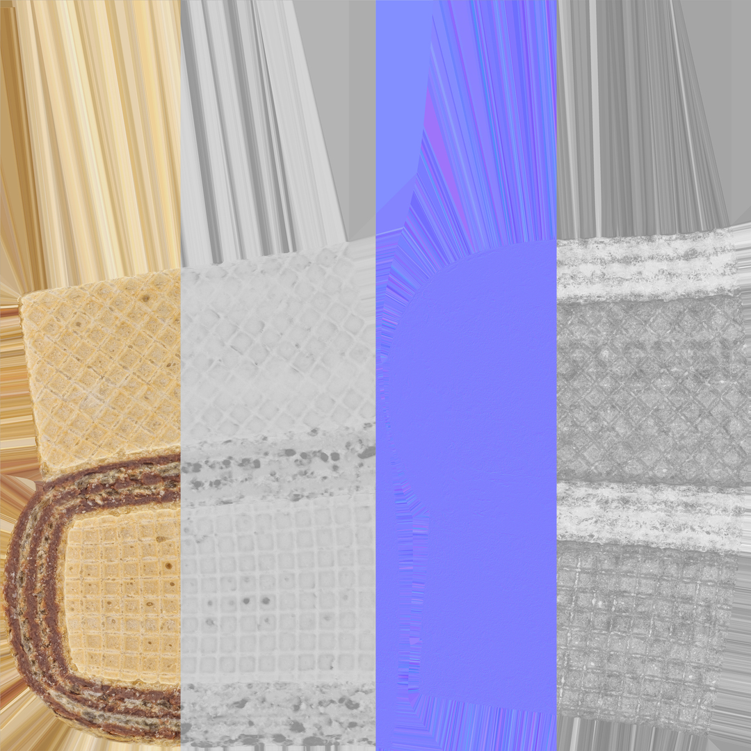 Ordinary wafer 01 3D model - TurboSquid 1529518