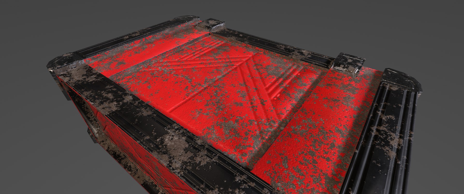 3D Metal Crate Model - TurboSquid 1194555