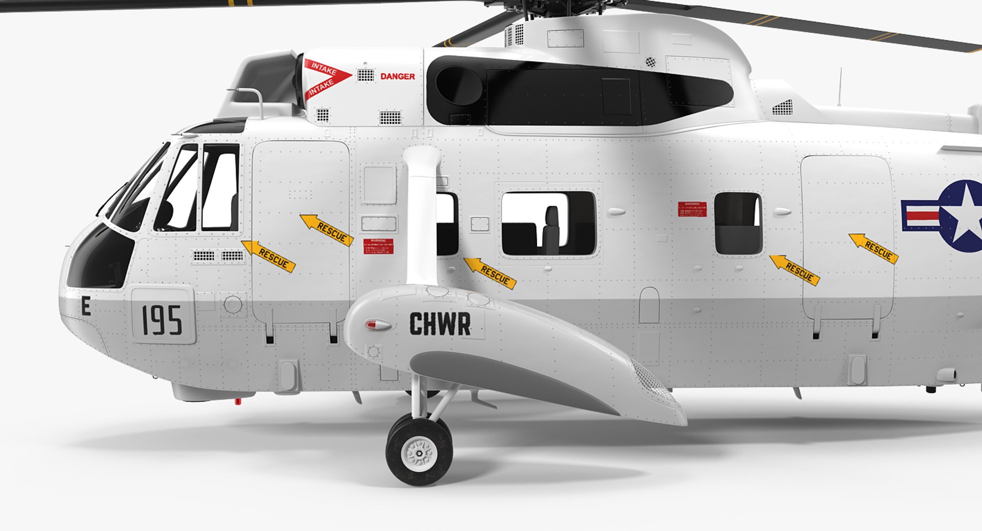 3D sikorsky sh-3h sea king - TurboSquid 1283348