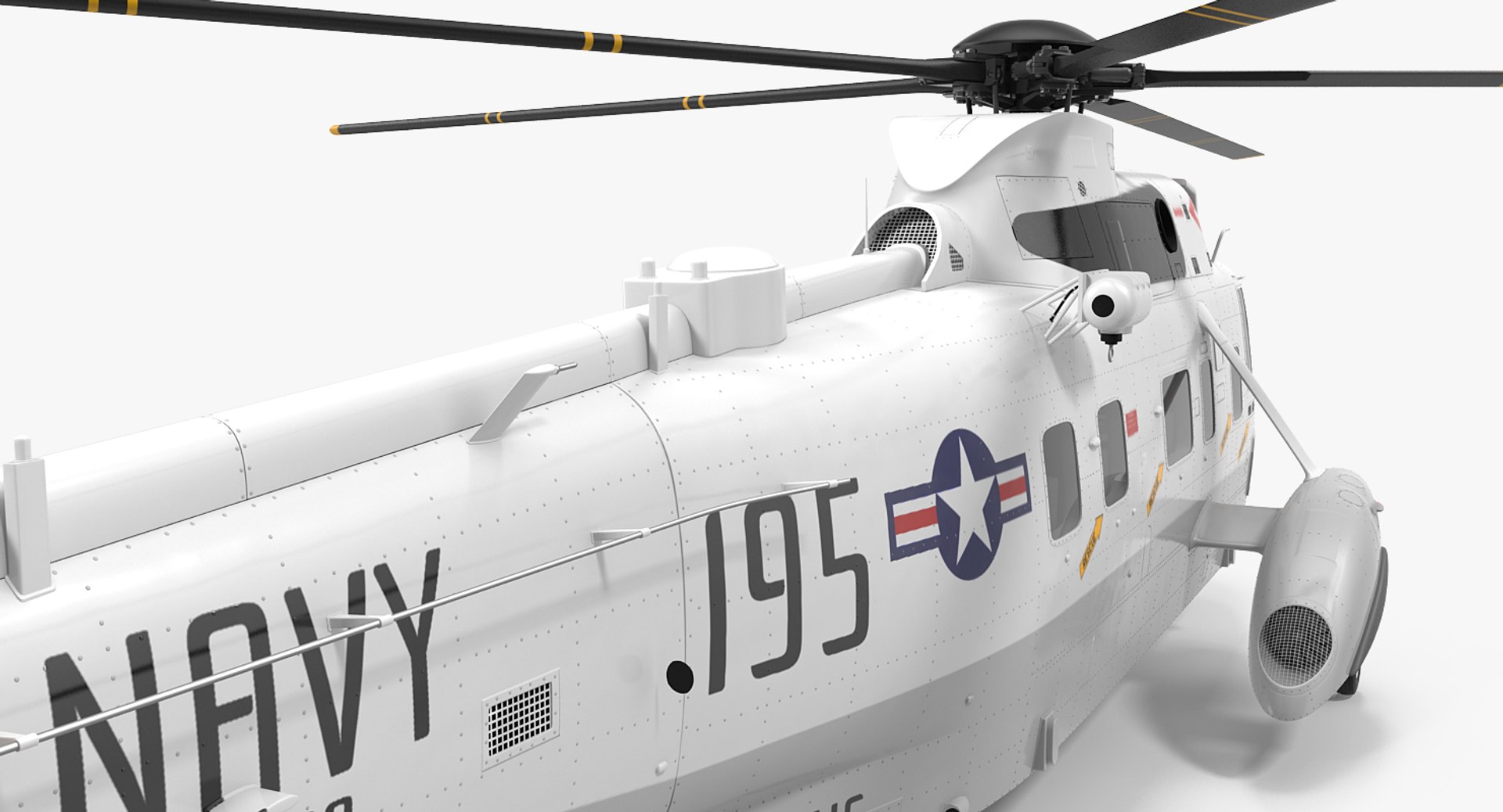 3D sikorsky sh-3h sea king - TurboSquid 1283348