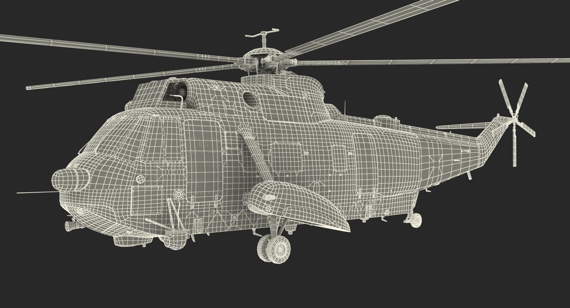 3D Sikorsky Sh-3h Sea King - TurboSquid 1283348