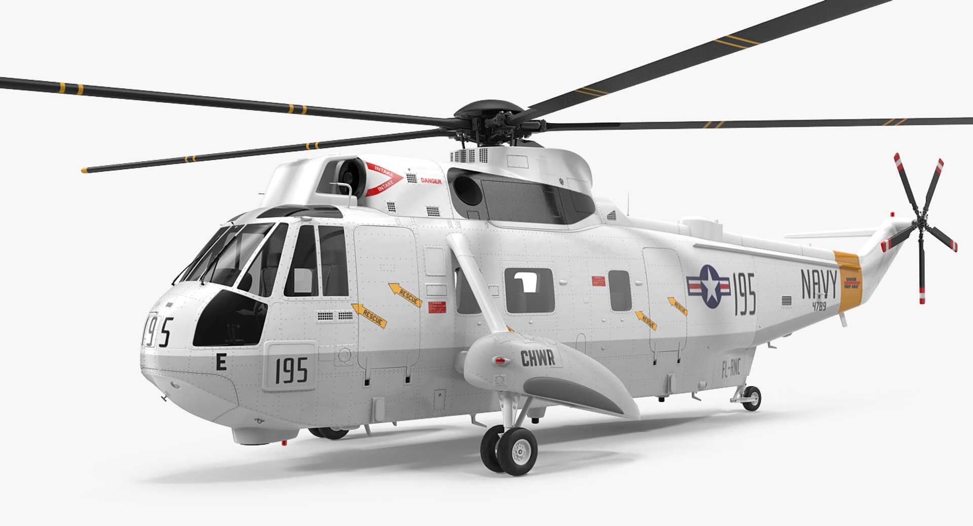 3D Sikorsky Sh-3h Sea King - TurboSquid 1283348