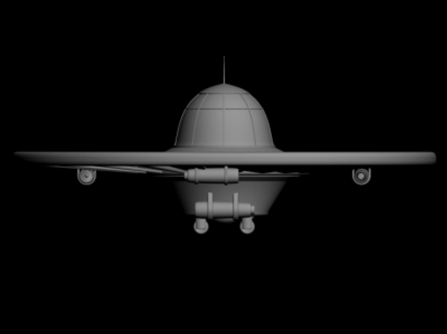 schriever-habermohl flying disc 3d model