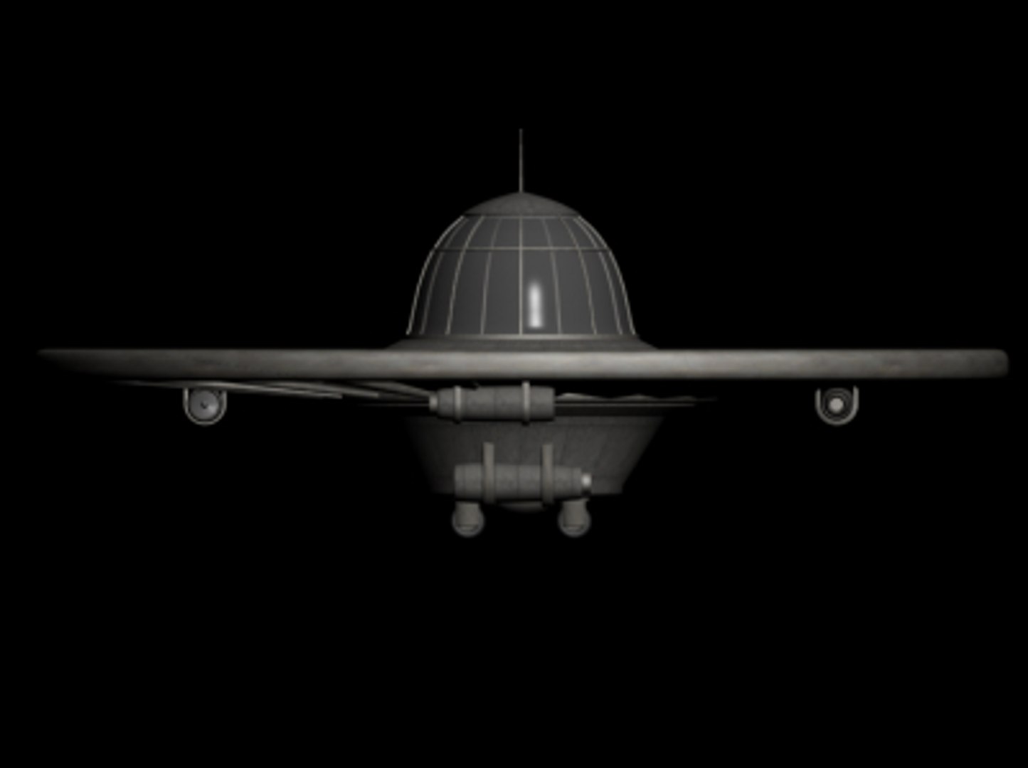 schriever-habermohl flying disc 3d model