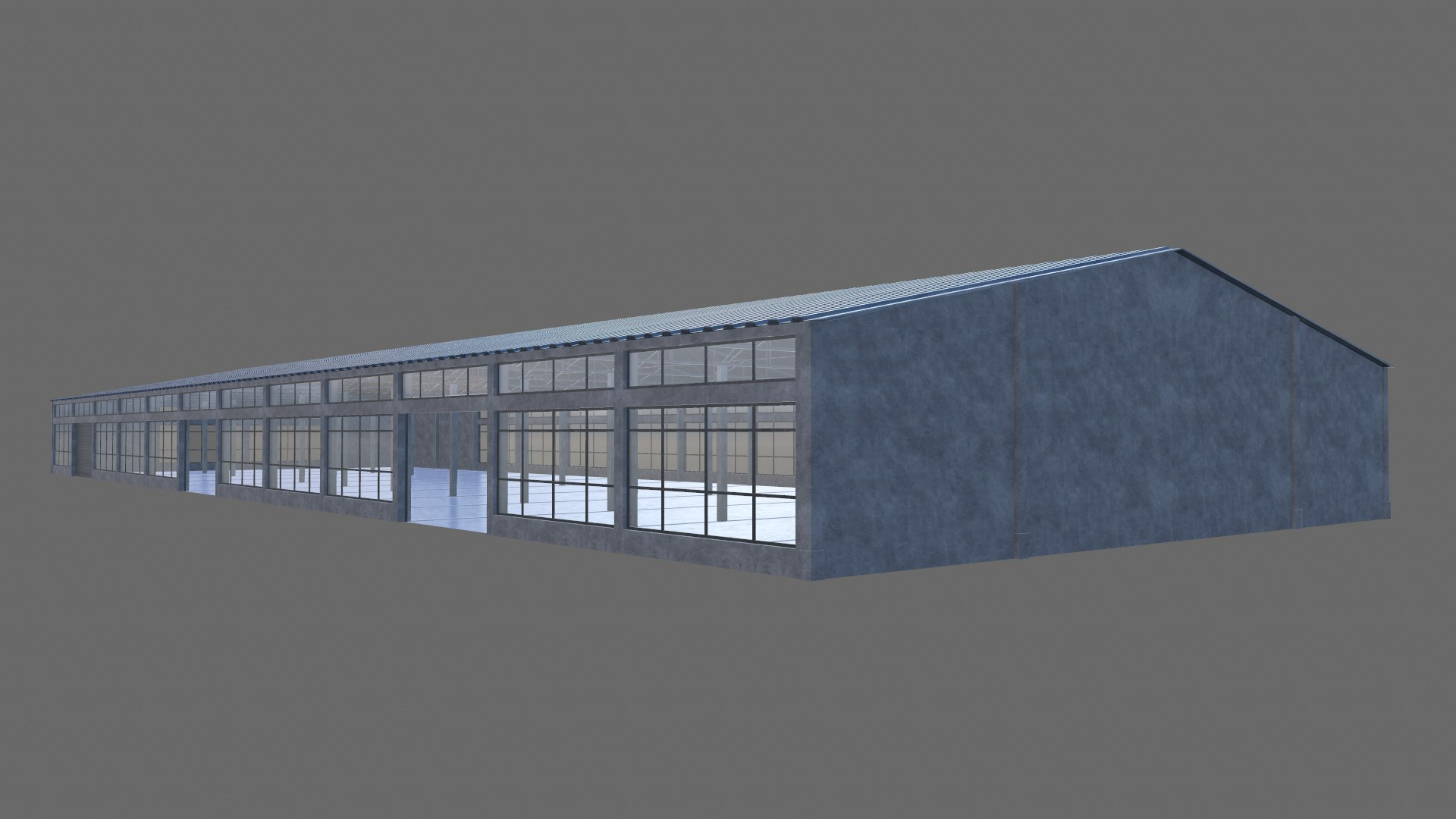 3D Modular Warehouse Interior Model - TurboSquid 1395553