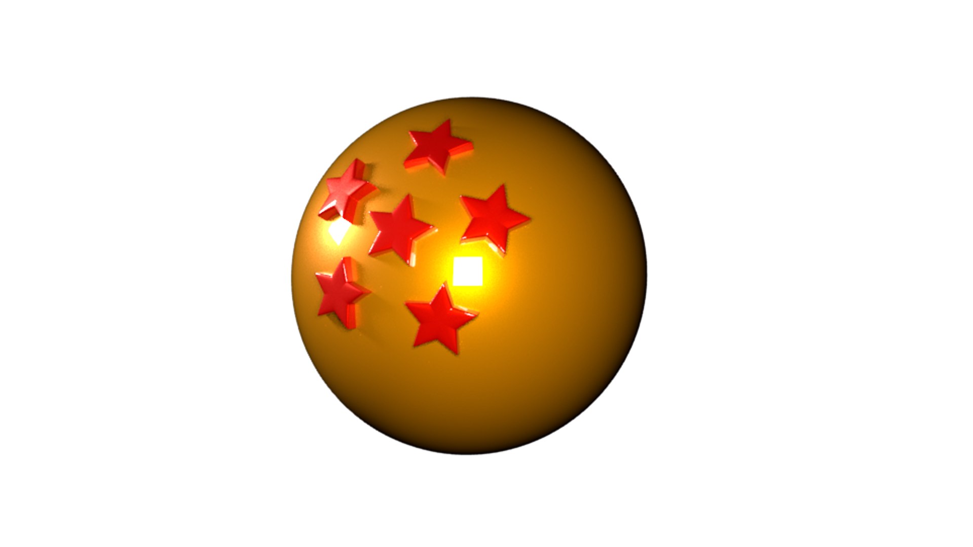 6 Star Dragonball 3D - TurboSquid 1573211