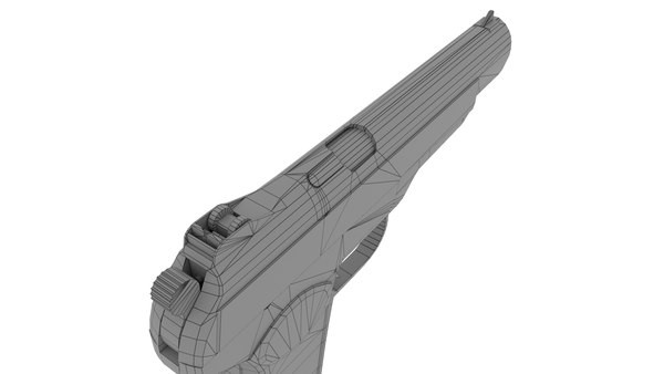 APS-スチェッキン自動ピストル3Dモデル - TurboSquid 1725625