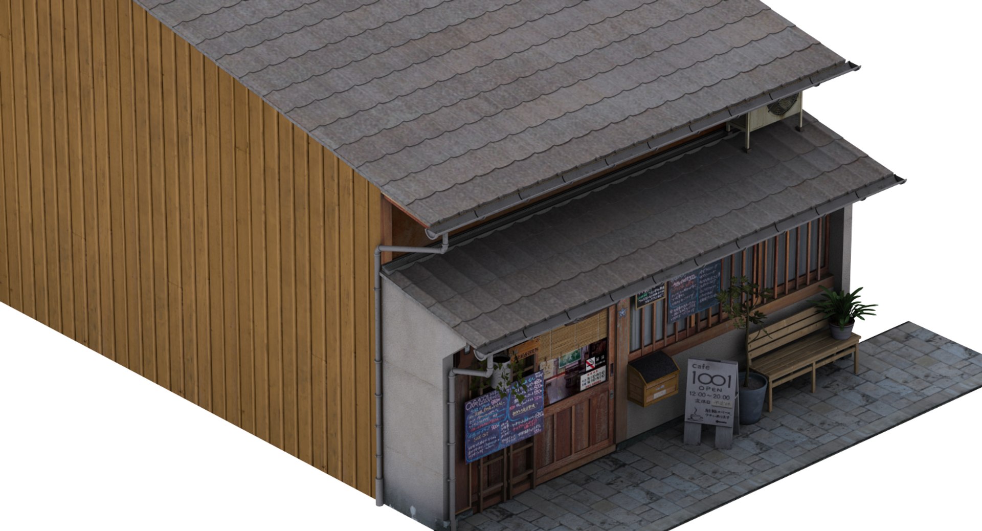 Japanese Store 3D Model - TurboSquid 1362884