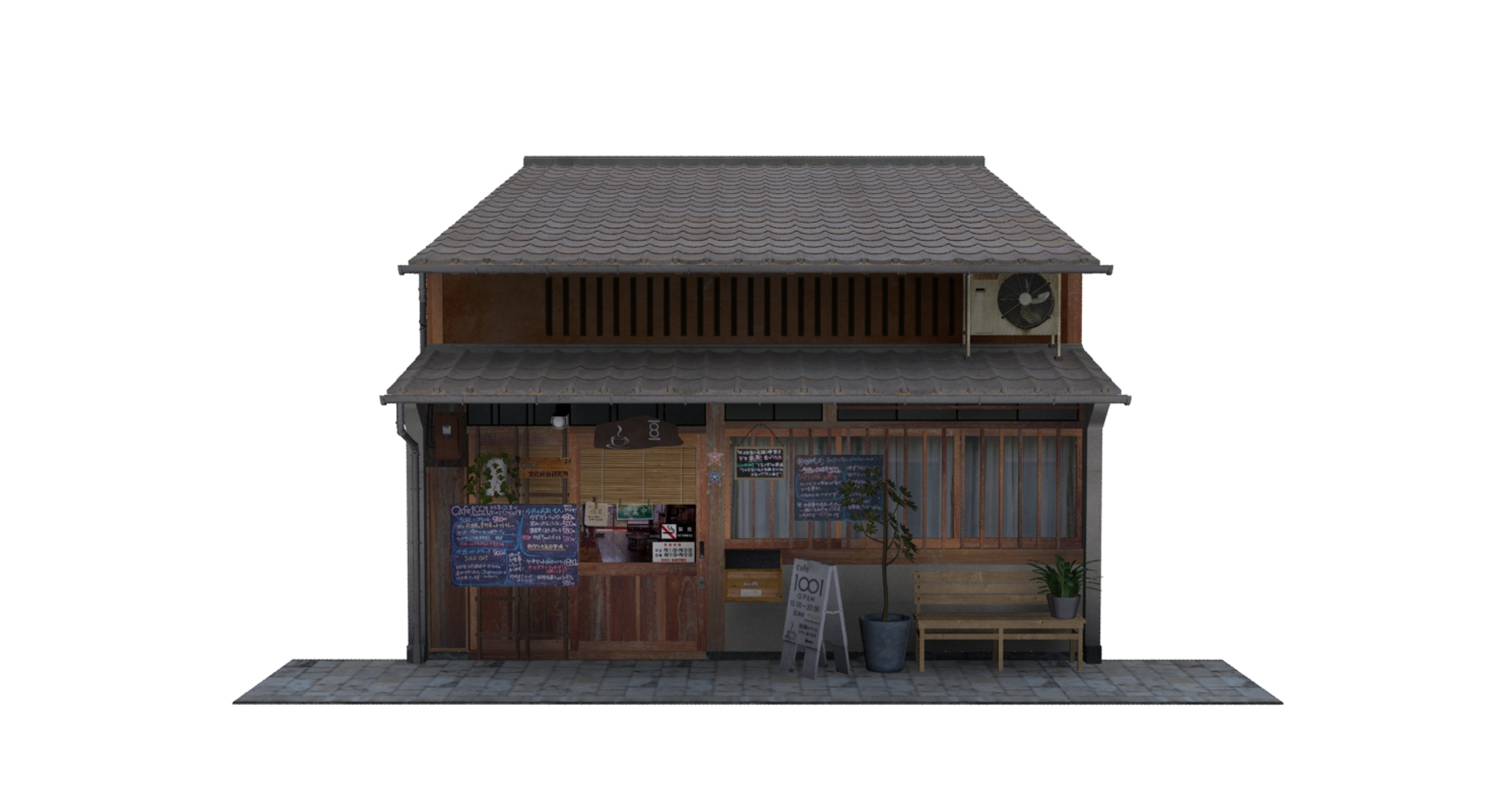 Japanese store 3D model - TurboSquid 1362884