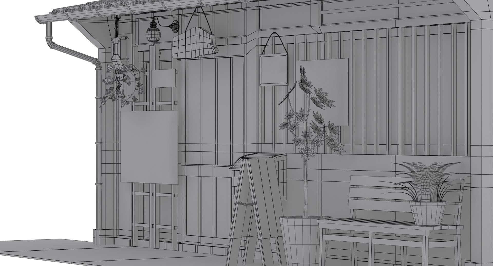 Japanese Store 3D Model - TurboSquid 1362884