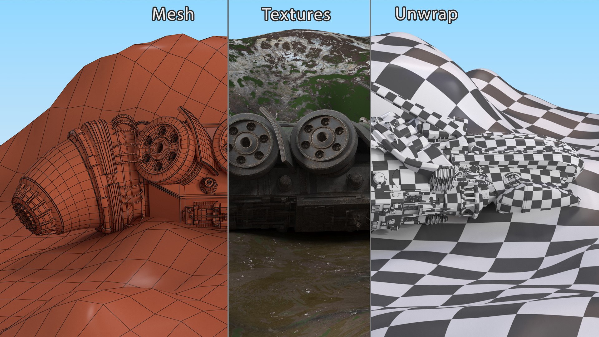 3D UFO Spaceship Crash Site - TurboSquid 2139387
