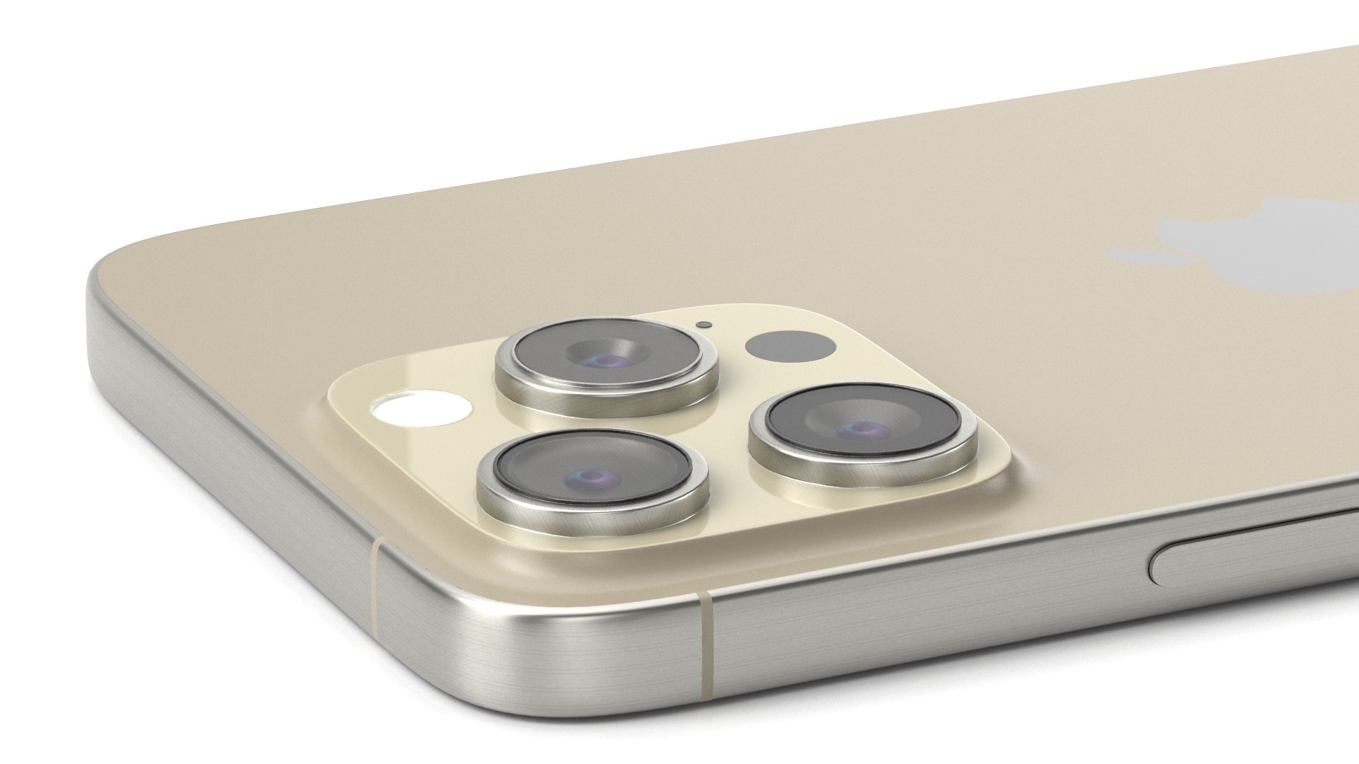 Apple IPhone 15 Pro Max Natural Titanium Model - TurboSquid 2260054