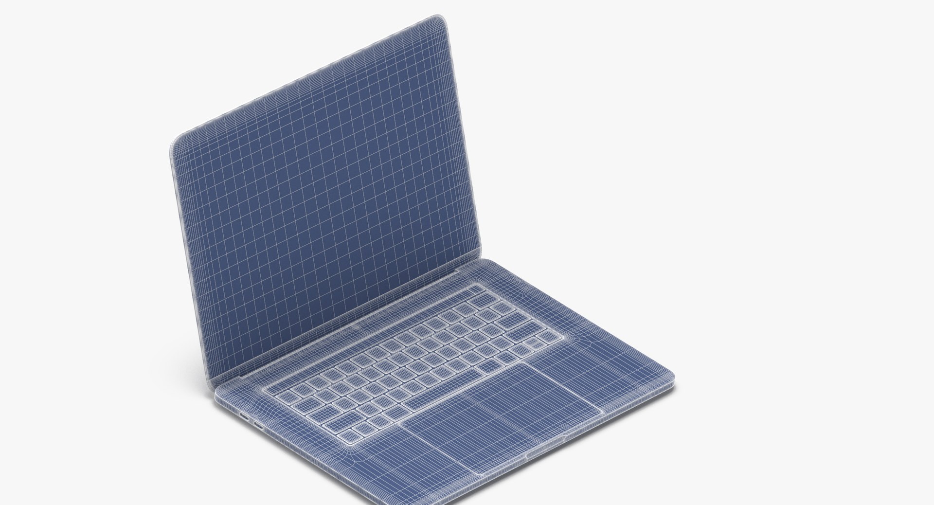 Apple Macbook Pro Open 3D Model - TurboSquid 1332932