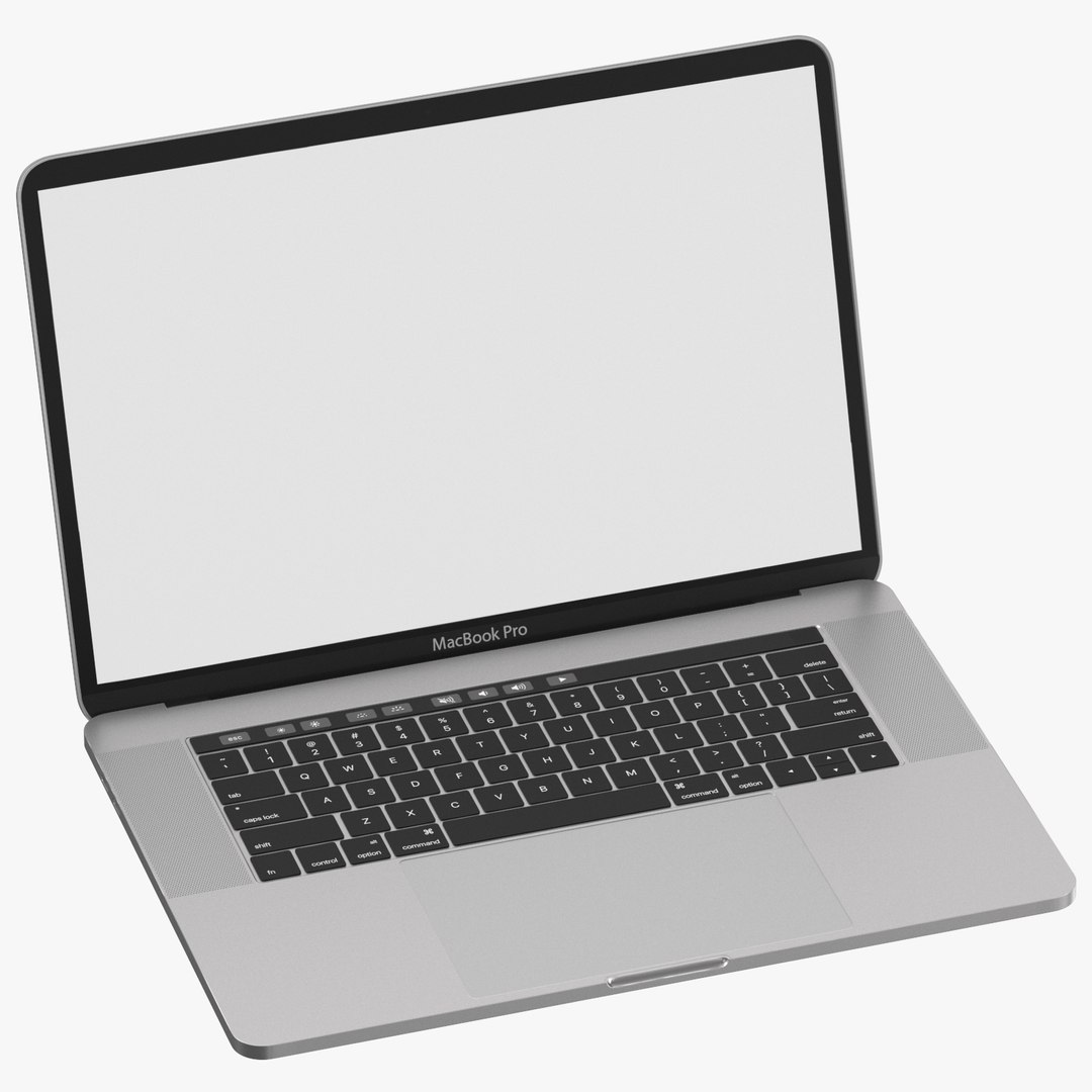 Apple Macbook Pro Open 3D Model - TurboSquid 1332932
