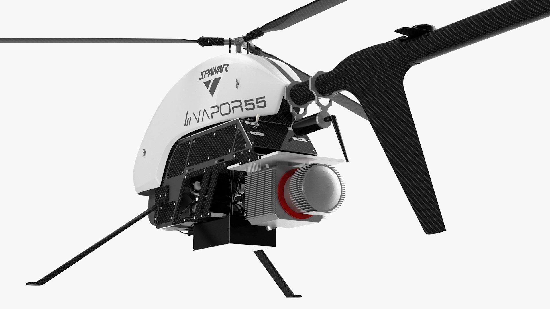 Vapor 55 helicopter uav drone model - TurboSquid 1452182