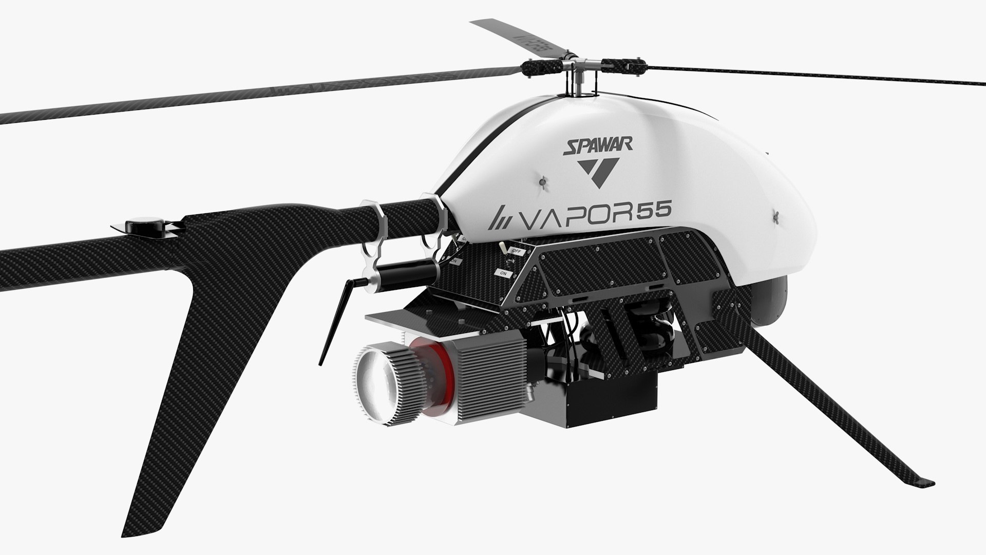 Vapor 55 helicopter uav drone model - TurboSquid 1452182