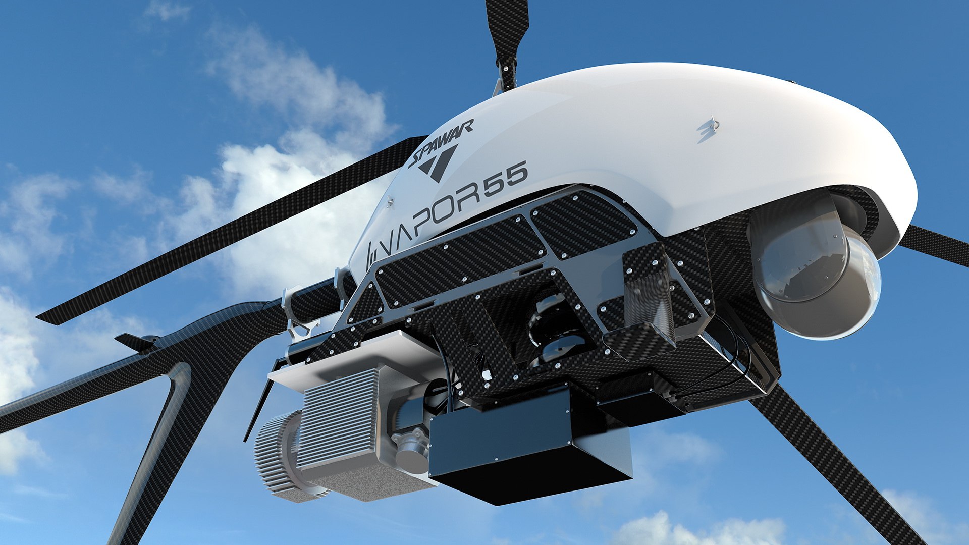 Vapor 55 Helicopter Uav Drone Model - TurboSquid 1452182