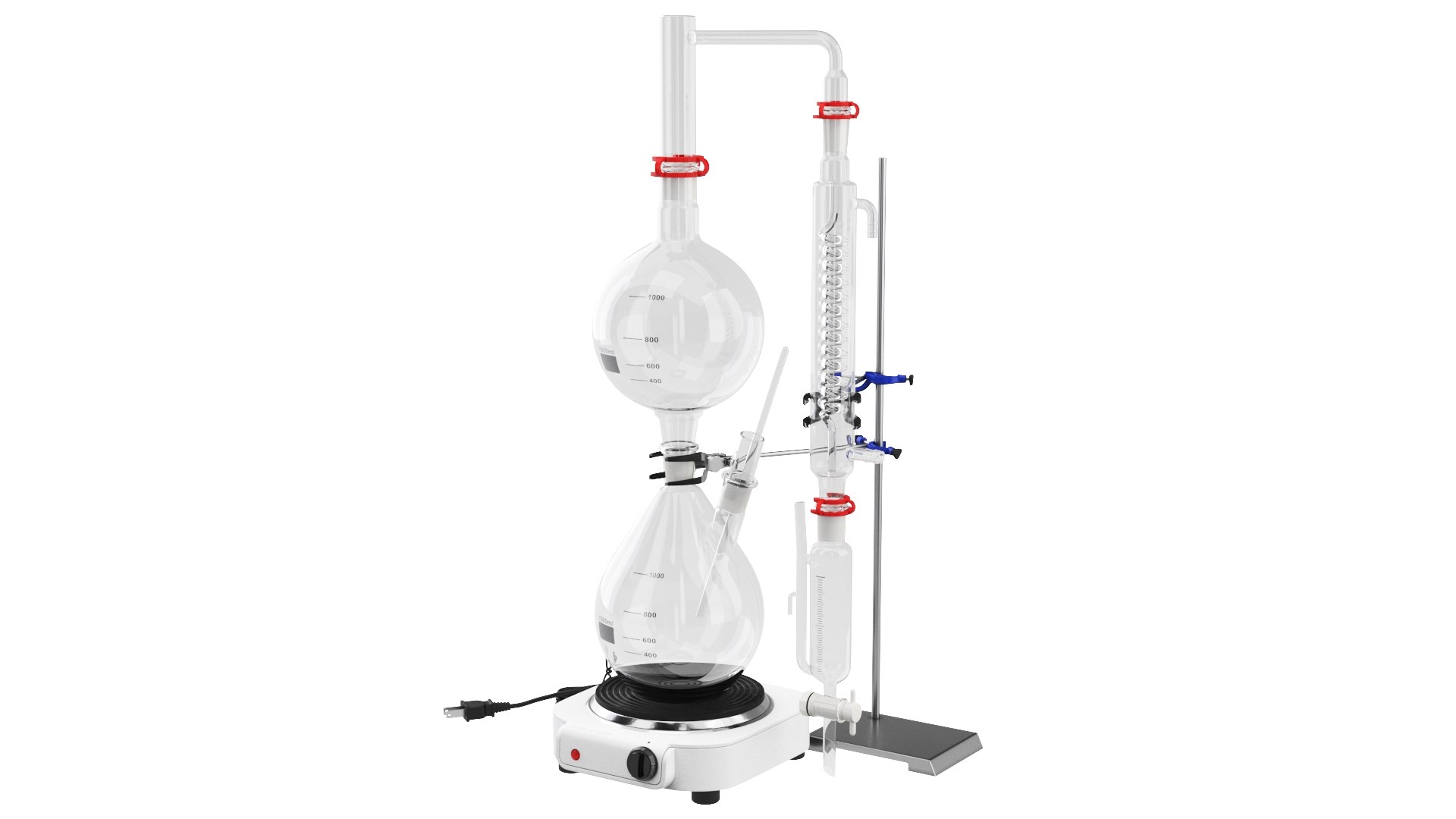 Distillation Kit 3D model - TurboSquid 1829846