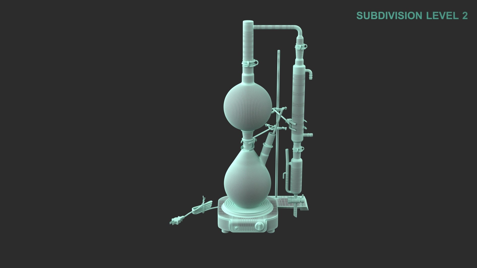 Distillation Kit 3D Model - TurboSquid 1829846