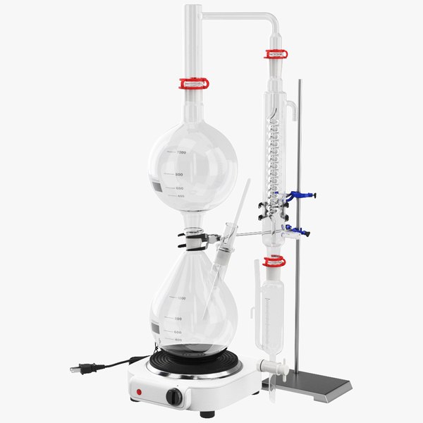 modelo 3d Kit de destilación - TurboSquid 1829846