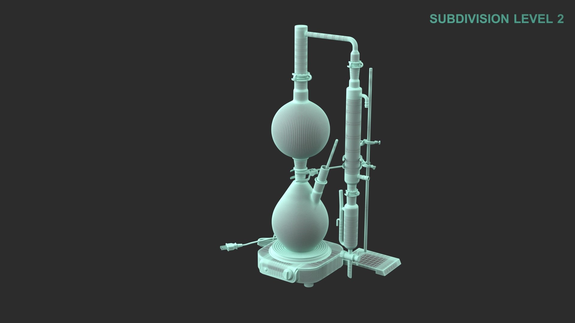 Distillation Kit 3D Model - TurboSquid 1829846