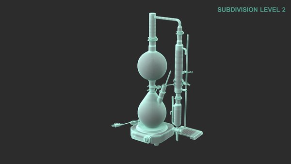 modelo 3d Kit de destilación - TurboSquid 1829846