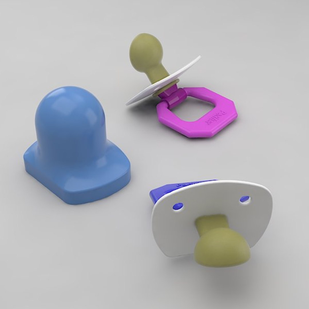 Pacifier Modeled 3ds