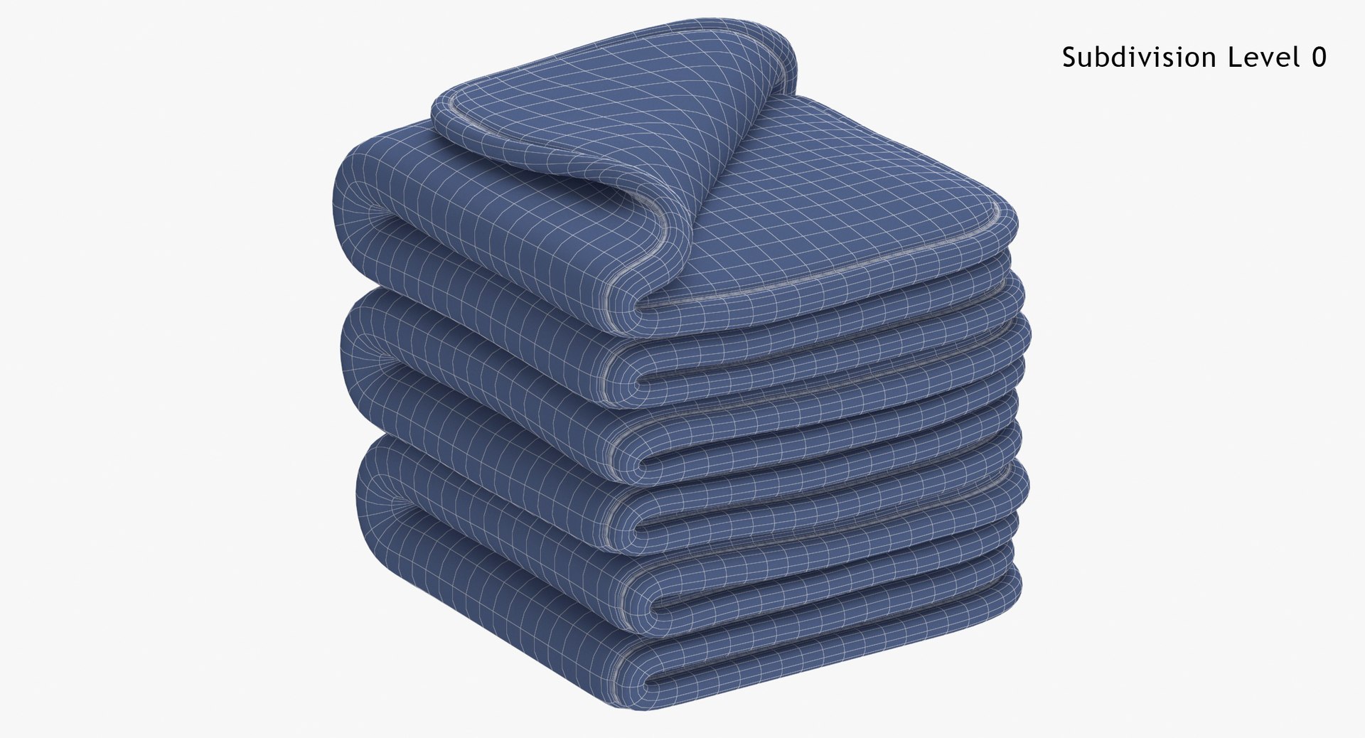 3D Car Wash Drying Towel Clean Stack And Dirty Single Model ...