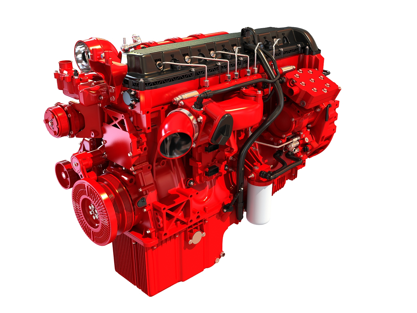 3D Heavy-duty Truck Engine - TurboSquid 1397873