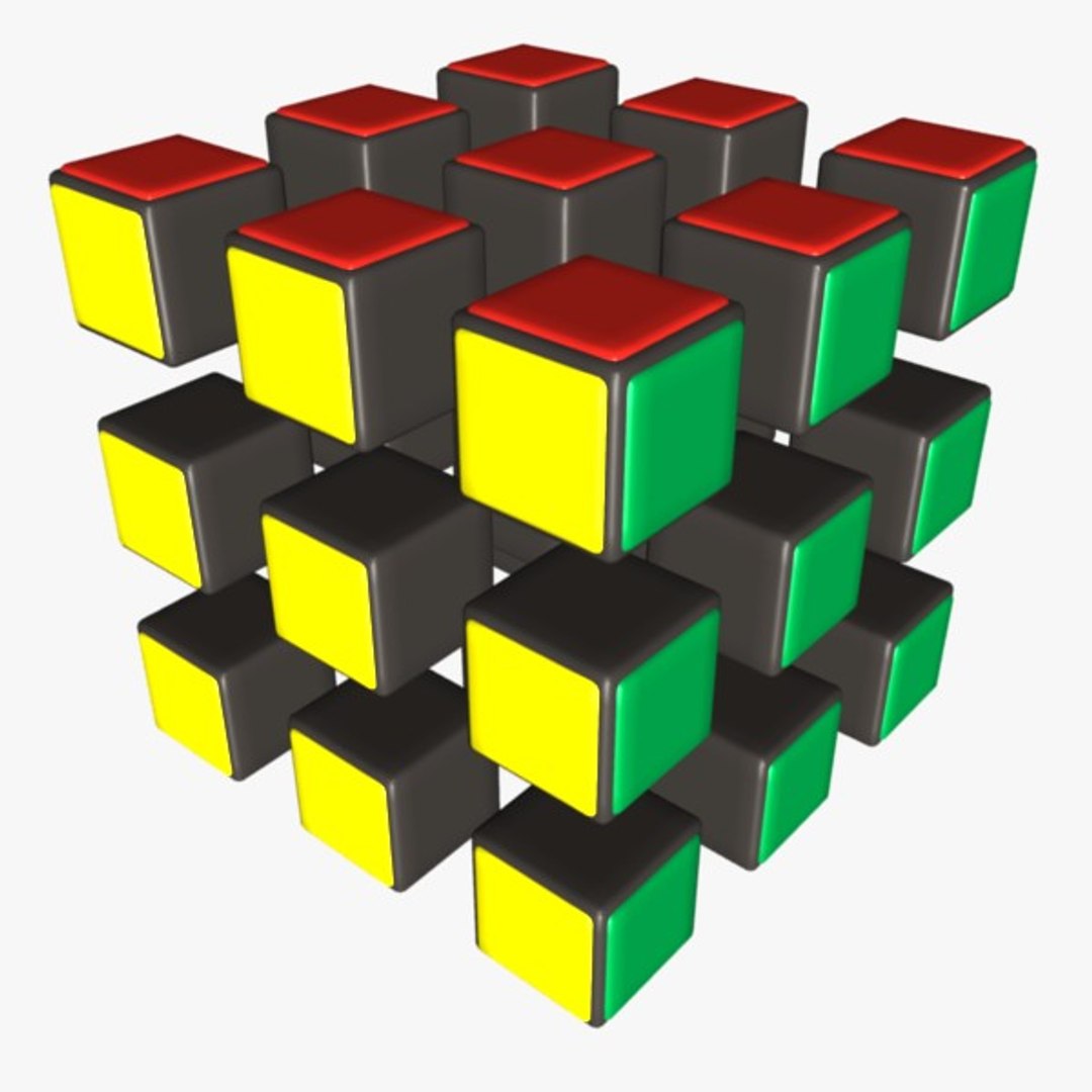 maya rubik cube