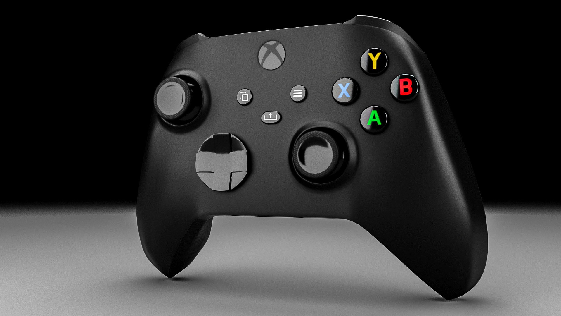 Free Xbox Series X And Controller - Low Poly Game Ready Asset 3D Model ...