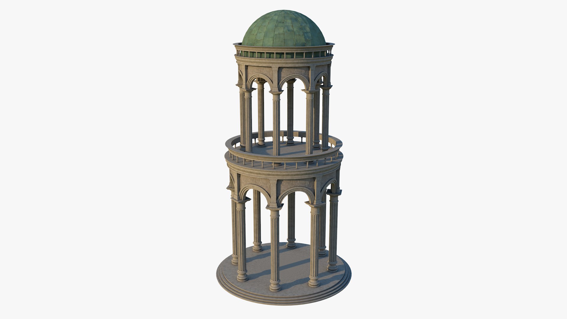 3D Fantasy Renaissance Tower Model - TurboSquid 1879141